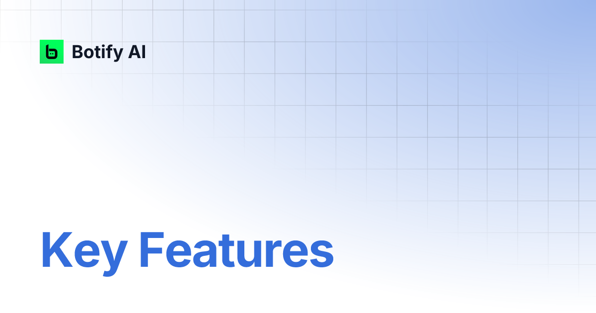 Key Features | Botify AI